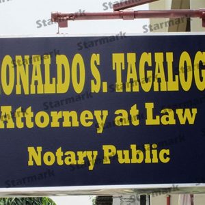 Panaflex Signage Fabrication & Installation – Starmark Ph