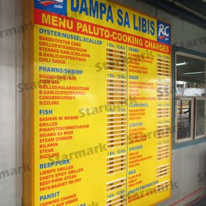 Panaflex Signage Fabrication & Installation – Starmark Ph